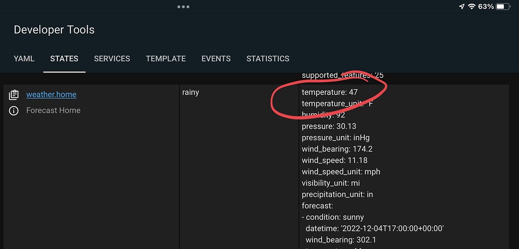 Help Needed Using Weather In An Automation Configuration Home
