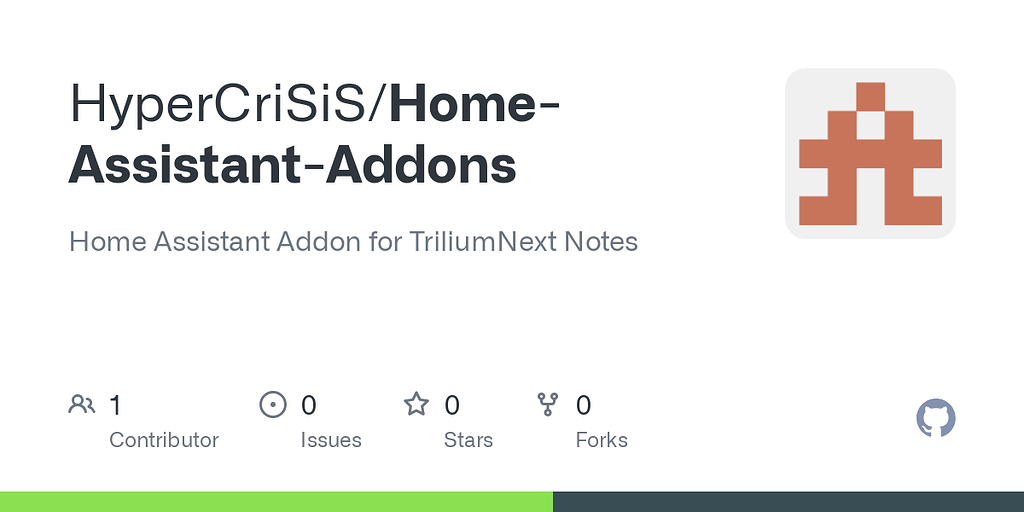TriliumNext Notes Addon - Share your Projects! - Home Assistant Community