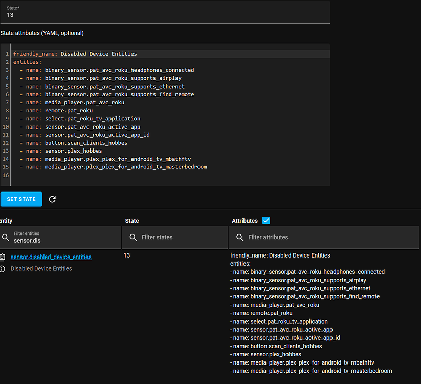 Unavailable Unknown Entity Monitoring Template Sensor Share Your Projects Home