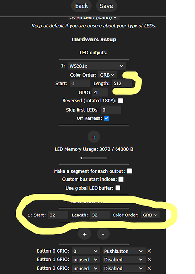 Wled Matrix Panel With Text And Sensor Data Custom Rest Commands Share Your Projects Home