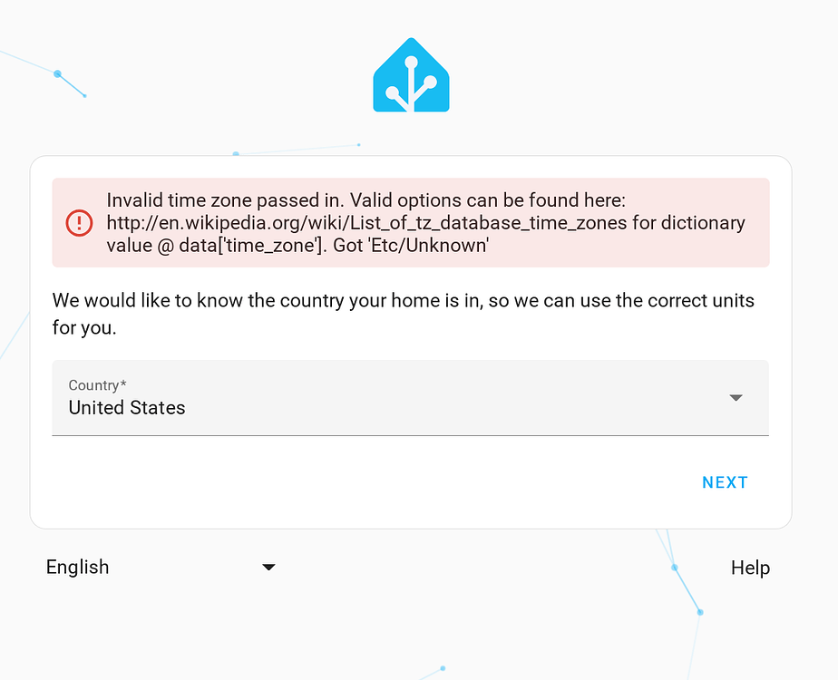 Blocked During Onboarding On A New Haos Install In Vm Installation Home Assistant Community