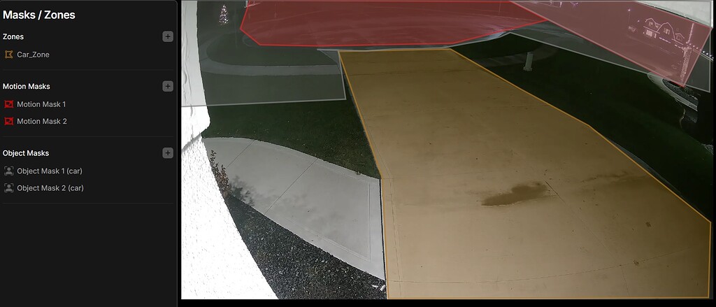 Frigate zones - Object detected outside of zone - Configuration - Home ...