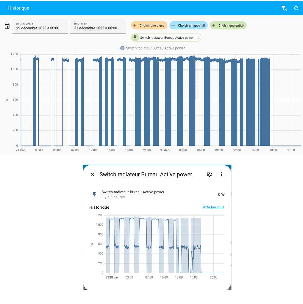 Graph with moving average, just like lovelace does on default dashboard ...