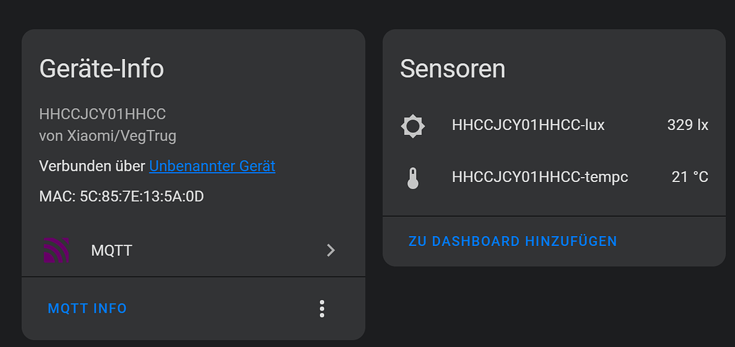 Mi Flower Care sensor via MQTT (Theengs) has missing sensors - Configuration - Home Assistant ...