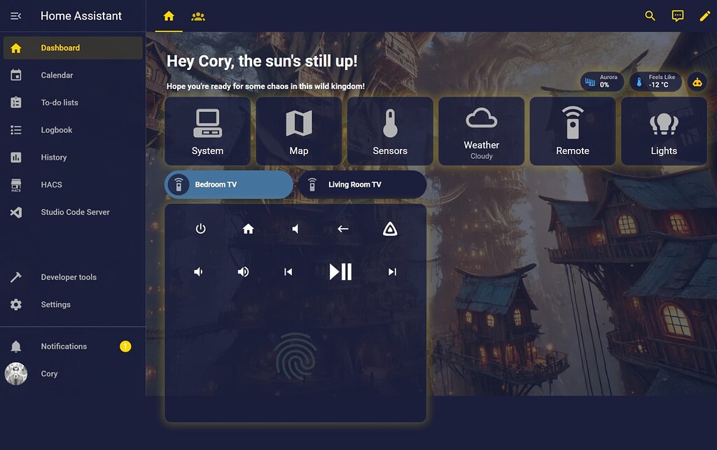Fairy Fantasy Dark Theme for Home Assistant - Themes - Home Assistant Community