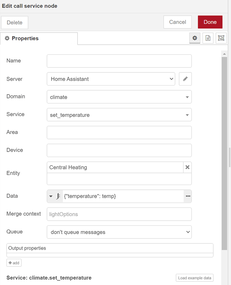 Node Red Getting Thermostat Attributes Node Red Home Assistant Community
