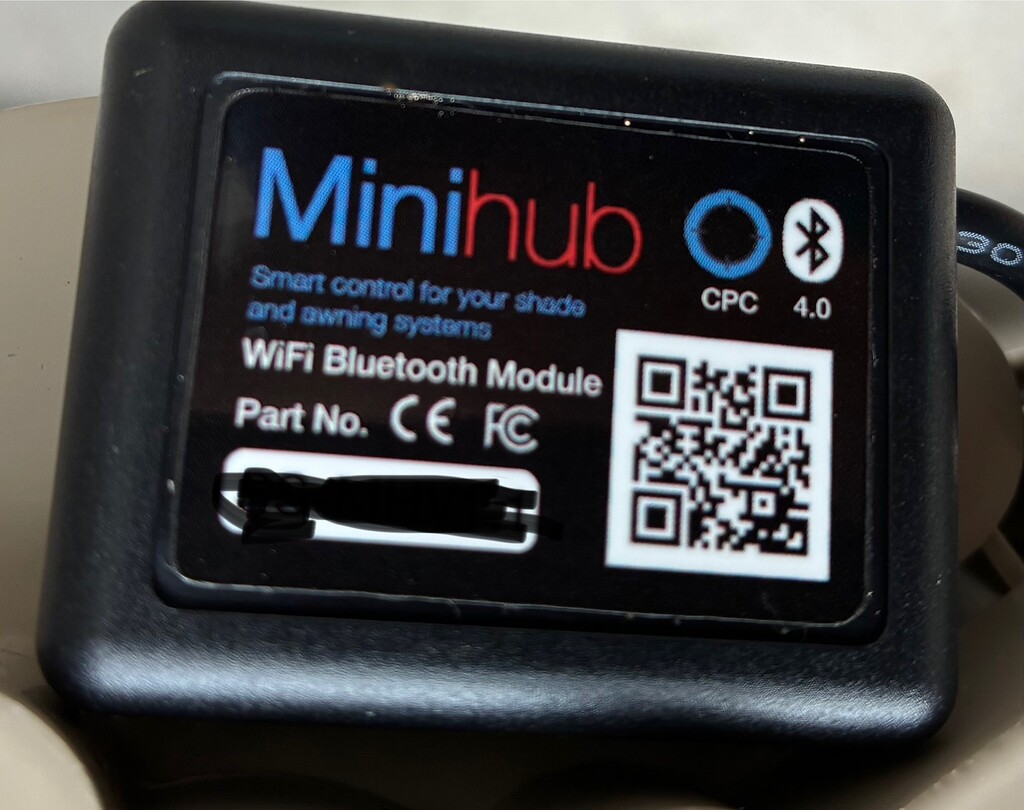 Marygrove Awning- Spettmann Smart-shade MiniHub - Hardware - Home Assistant Community