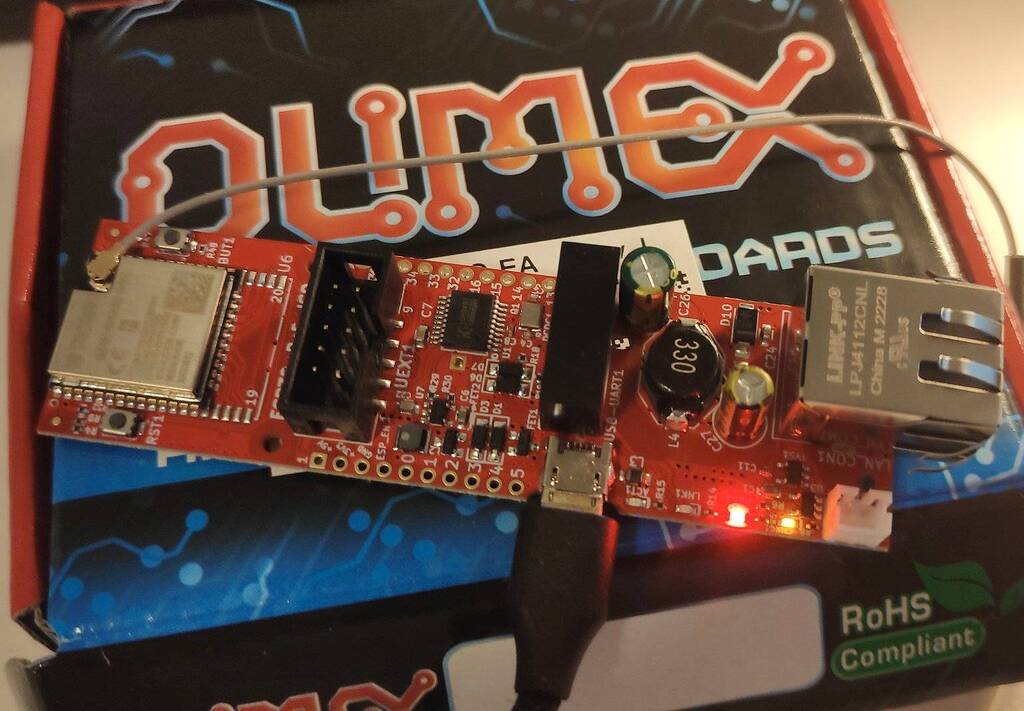 Olimex Bluetooth Proxy LAN PoE - Hardware - Home Assistant Community