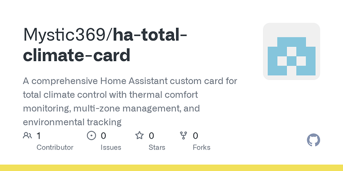 HA Total Climate Card - Comprehensive climate control with thermal ...