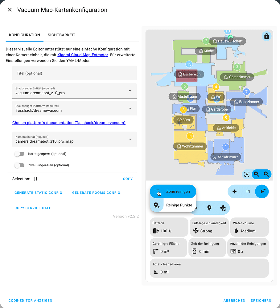 Vacuum Interactive Map Card - Dashboards & Frontend - Home Assistant ...