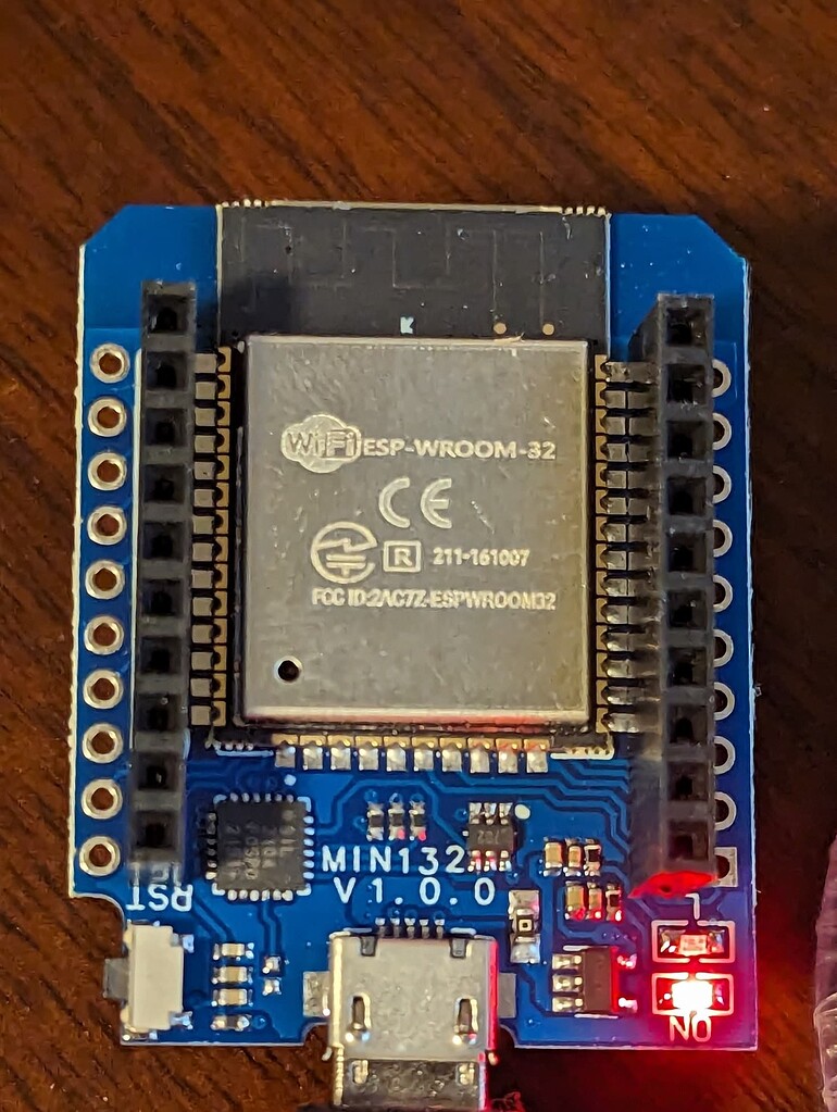 Esp Wroom 32 D1 Mini Error Wrong Chip Id Esphome Home Assistant Community