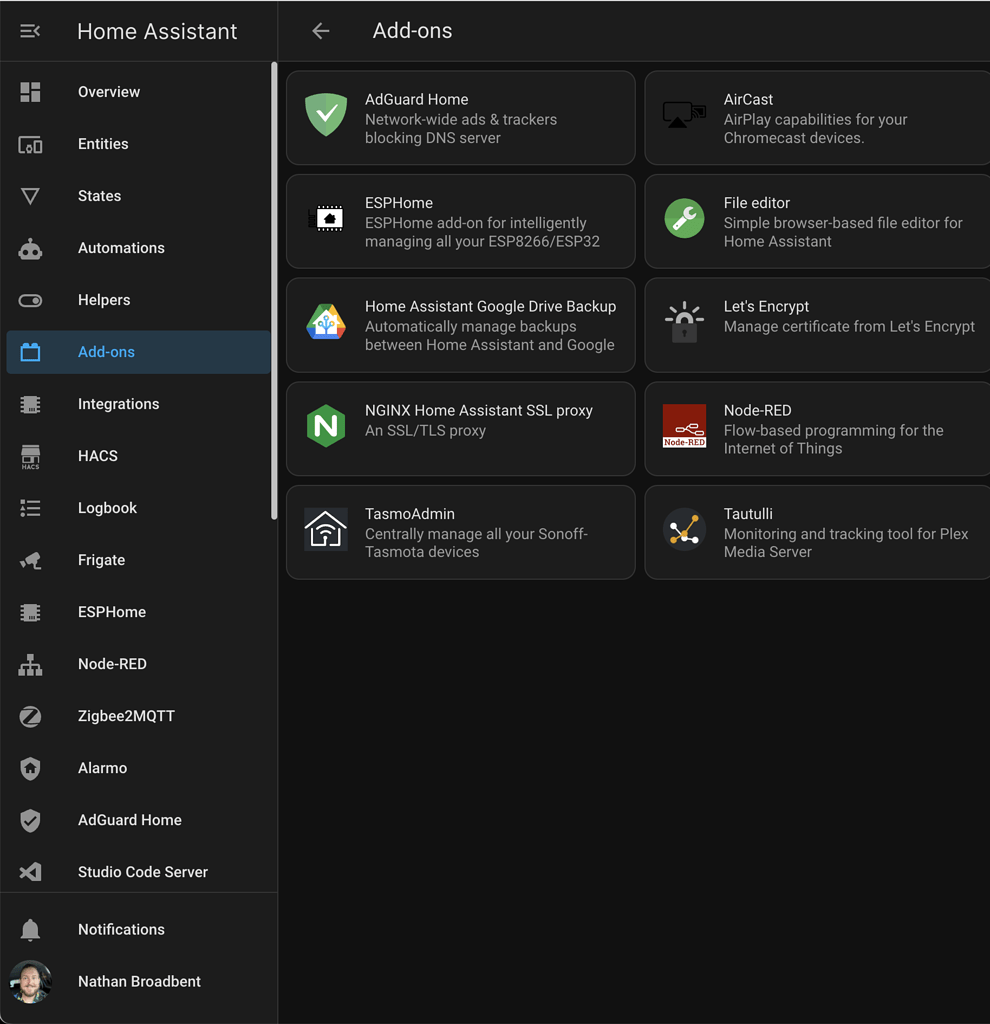 I Added Frequently Used Settings Pages To My Sidebar Entities Automations Integrations Etc