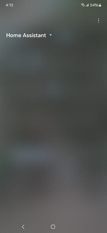 Blank dashboard in Lock screen Device Controls - Home Assistant Companion for Android - Home ...