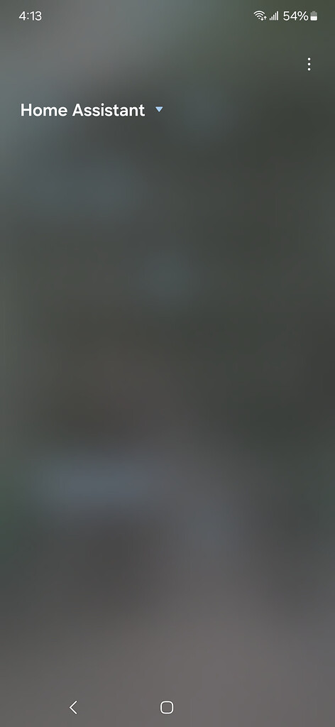 Blank dashboard in Lock screen Device Controls - Home Assistant Companion for Android - Home ...