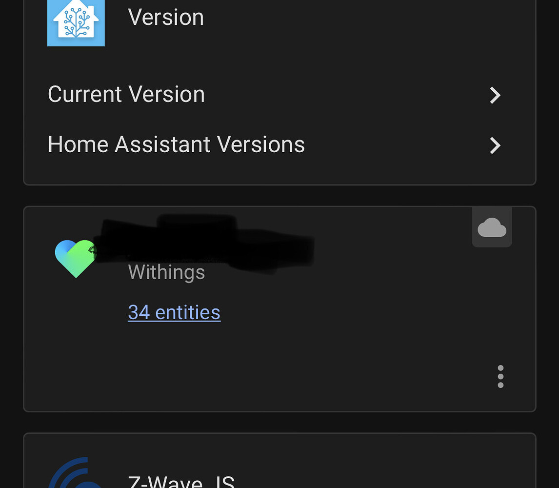 Withings Integration (Devices?) - Configuration - Home Assistant Community