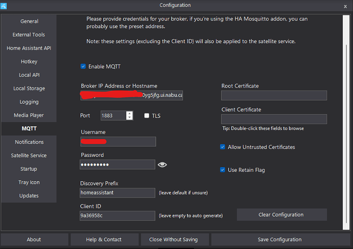 Help setting up MQTT/HASS.AGENT - Configuration - Home Assistant Community