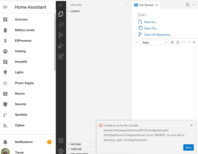 /config folder is empty? - Configuration - Home Assistant Community