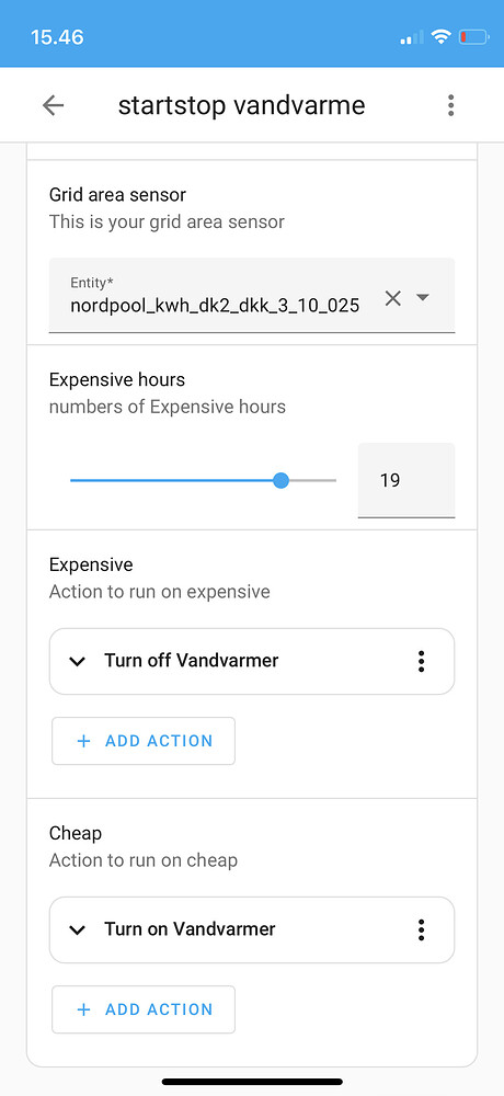 Nordpool price cheap/expensive actions - Blueprints Exchange - Home ...
