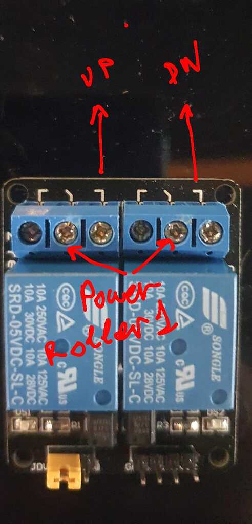Advice on relay-board set-up to control 11 motorized rollers. Circuit ...