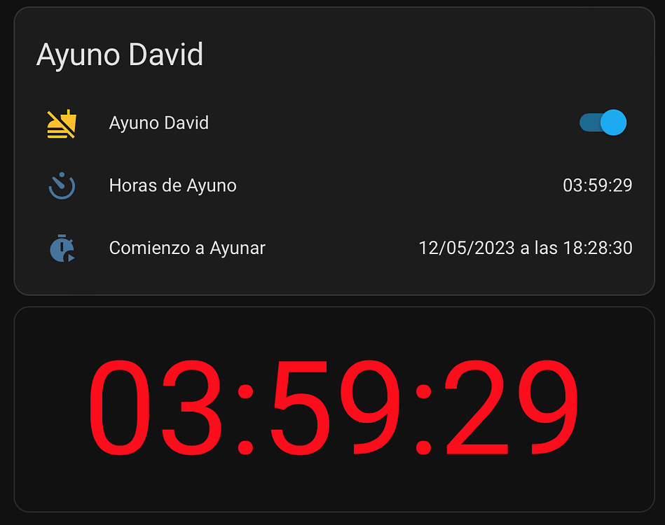 Fasting hour counter - Configuration - Home Assistant Community