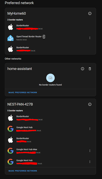 How To Configure Preferred Thread Network Configuration Home Assistant Community