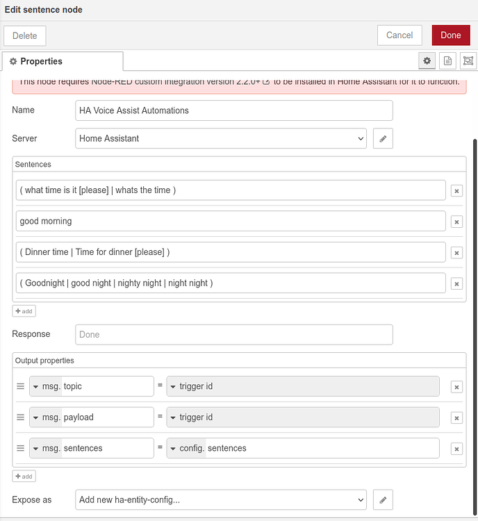 Solved: Voice Assist to run an automation in Node-RED - Voice Assistant ...