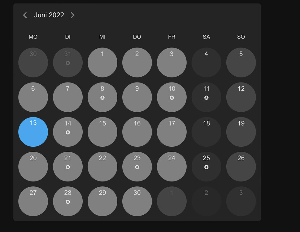 Lovelace: Advanced calendar card - Page 22 - Dashboards & Frontend ...
