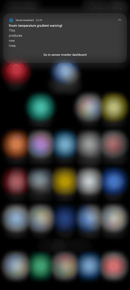 Passing string variables to Notify with line feed and carriage returns - Configuration - Home ...