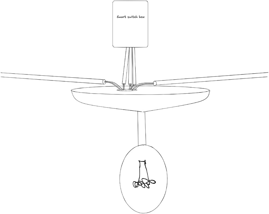 Installing A mini switch in a ceiling rose (instead of the switch ...