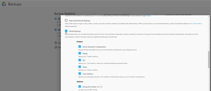More configurable options for auto backups - Feature Requests - Home Assistant Community