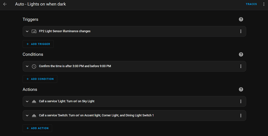 Aqara FP2 light sensor lux reading not triggering automation - Configuration - Home Assistant ...