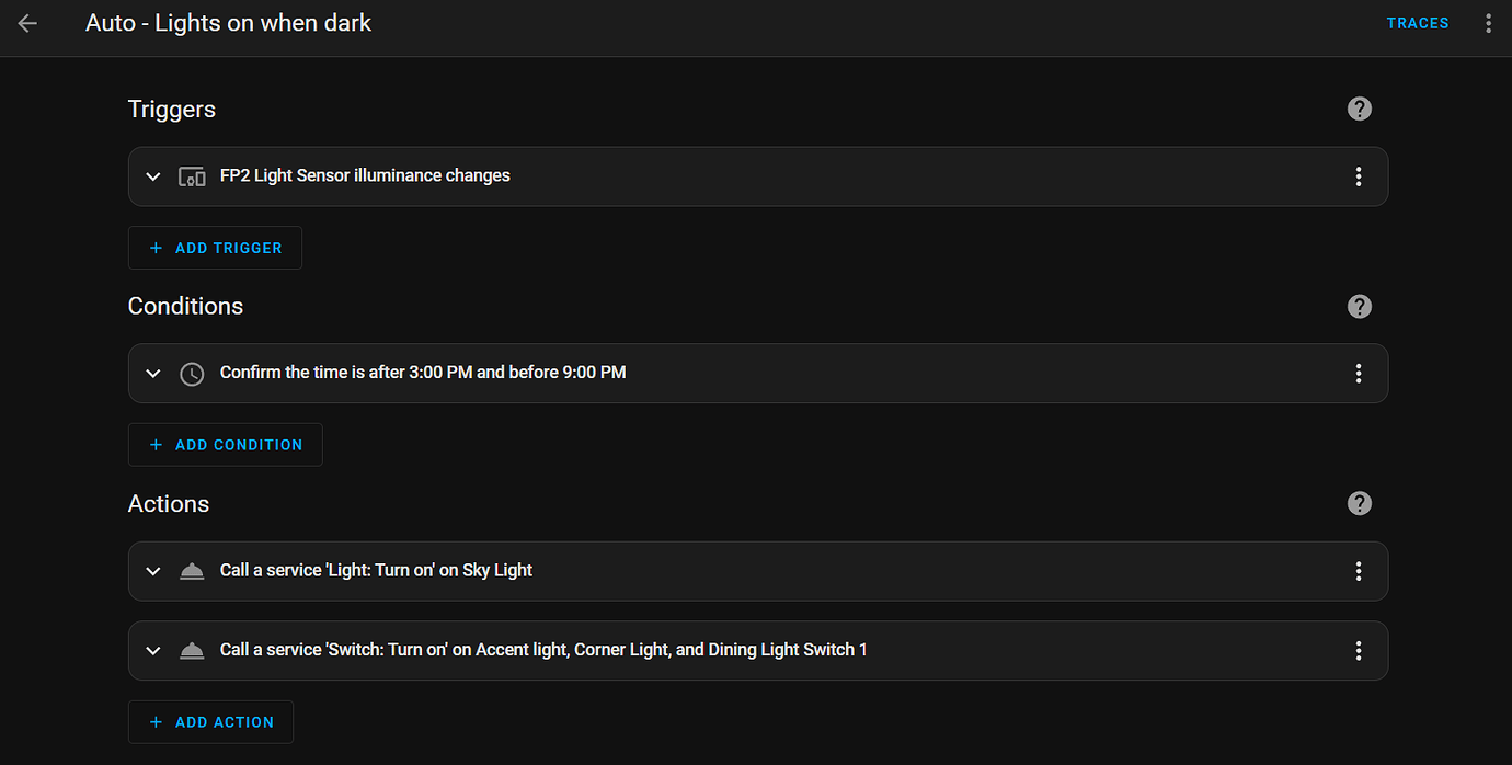 Aqara FP2 light sensor lux reading not triggering automation - Configuration - Home Assistant ...