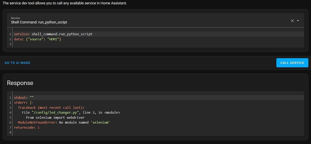 Run a Python Script on the VM's host OS as part of automation - Configuration - Home Assistant ...