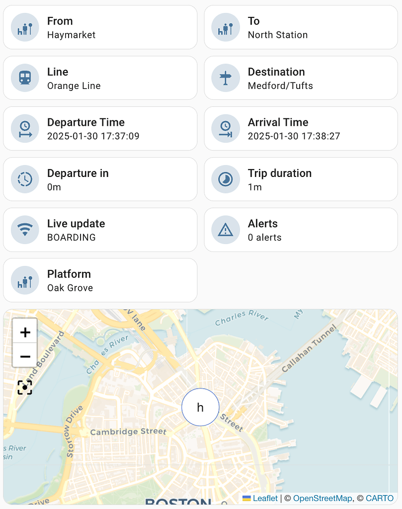 🚆 MBTALive 2.0 – A Complete Overhaul! - Custom Integrations - Home ...