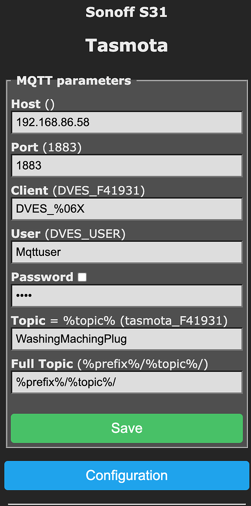 Sonoff Tasmota fails to connect to MQTT - Third party integrations - Home Assistant Community