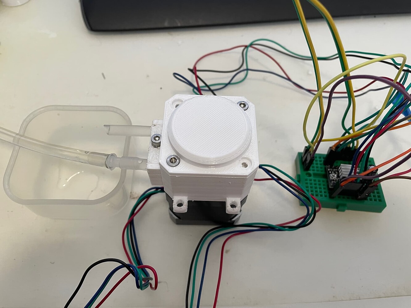 Nema 17, a4988 and Esphome Dosing Pump to set target with inputnumber ...