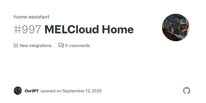 Mitsubishi / Melcloud Home - Third party integrations - Home Assistant ...