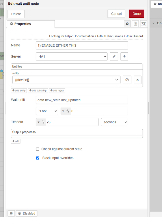 Wait until node in nodered doesn't work anymore as expected - Node-RED - Home Assistant Community