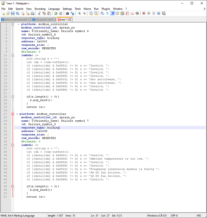 Modbus bitmasks (decimal values) write - ESPHome - Home Assistant Community