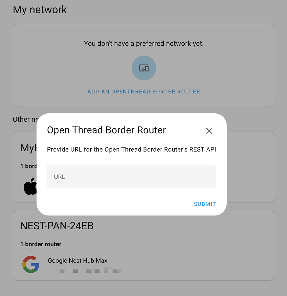 How to configure preferred Thread network - Configuration - Home ...