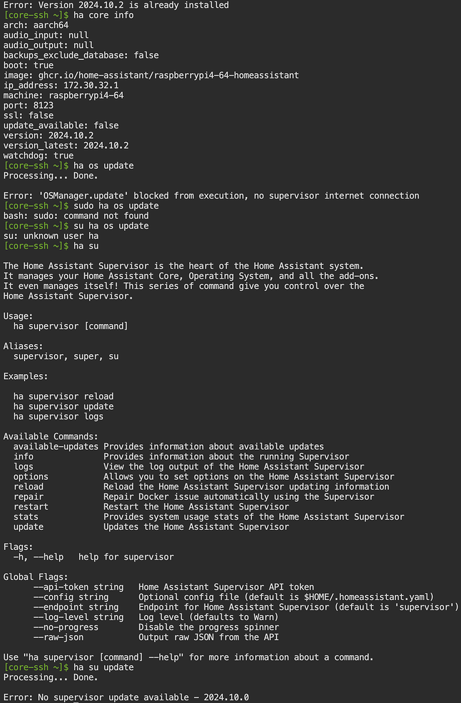 No Updates Available For Ha Installation Home Assistant Community