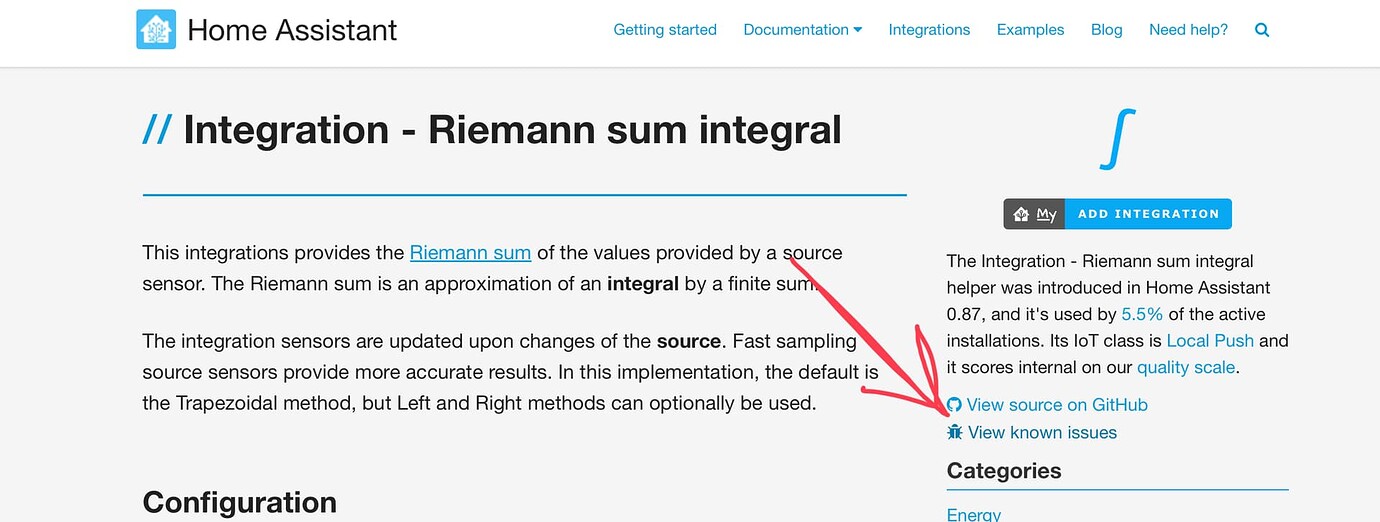 Reimann sum integral sensor goes Unavailable - Configuration - Home Assistant Community