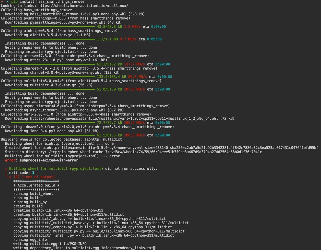 Smartthings Integration With Ha Fails At Last Step Configuration