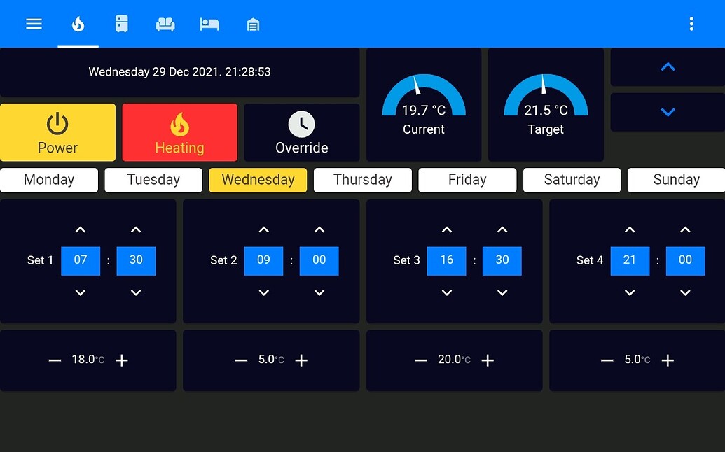 Combi boiler replacement thermostat with programming - Share your ...