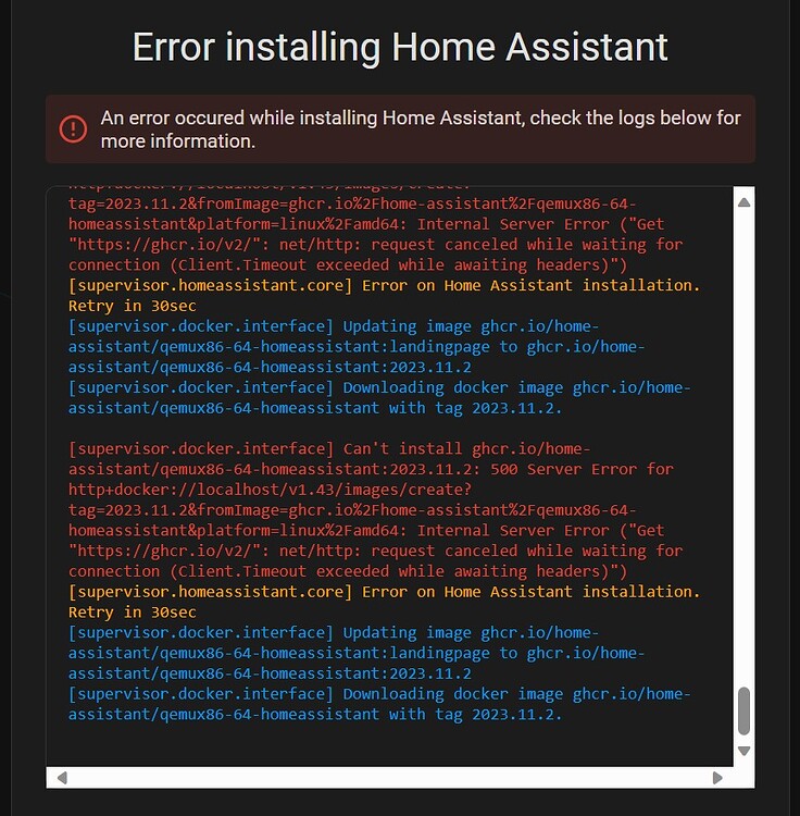 Multiple errors installing HA on Windows with VirtualBox - Installation ...