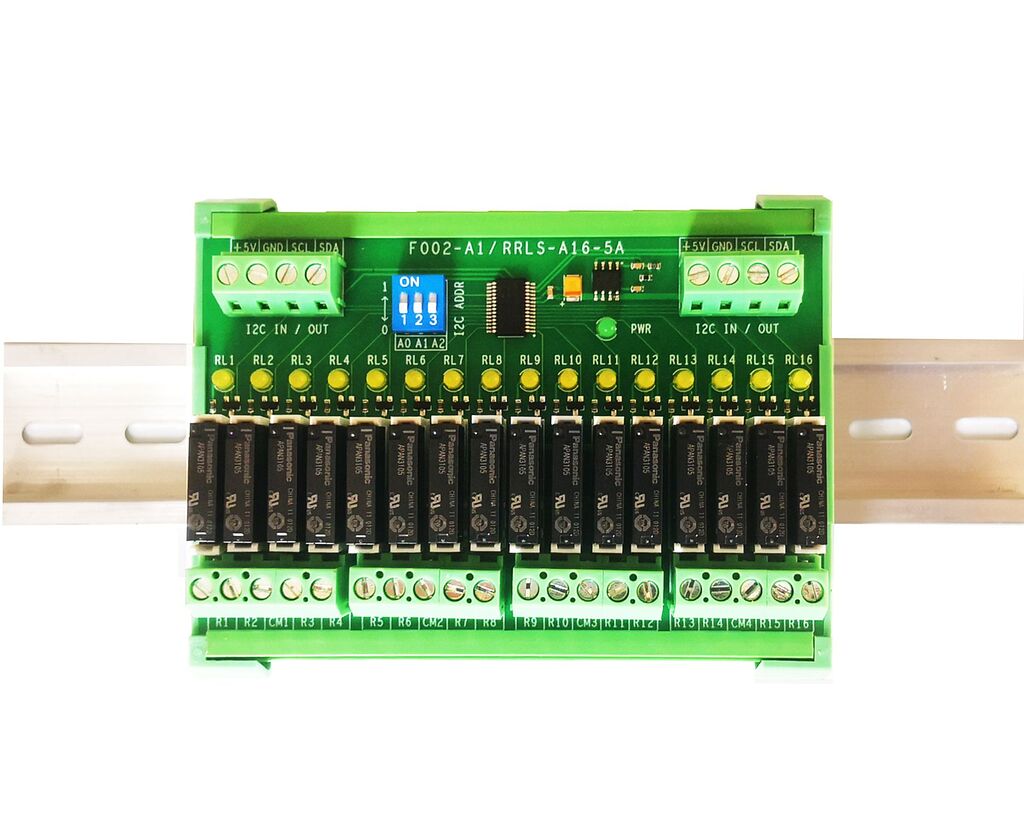 ESP32 + Ethernet + 8 or 16 relays + voltage regulator + DIN rail mount + ESPHome! Does it exist ...