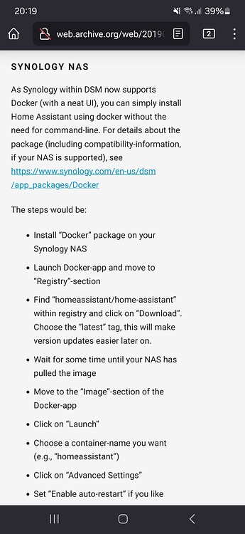 Docker ghcr - Configuration - Home Assistant Community