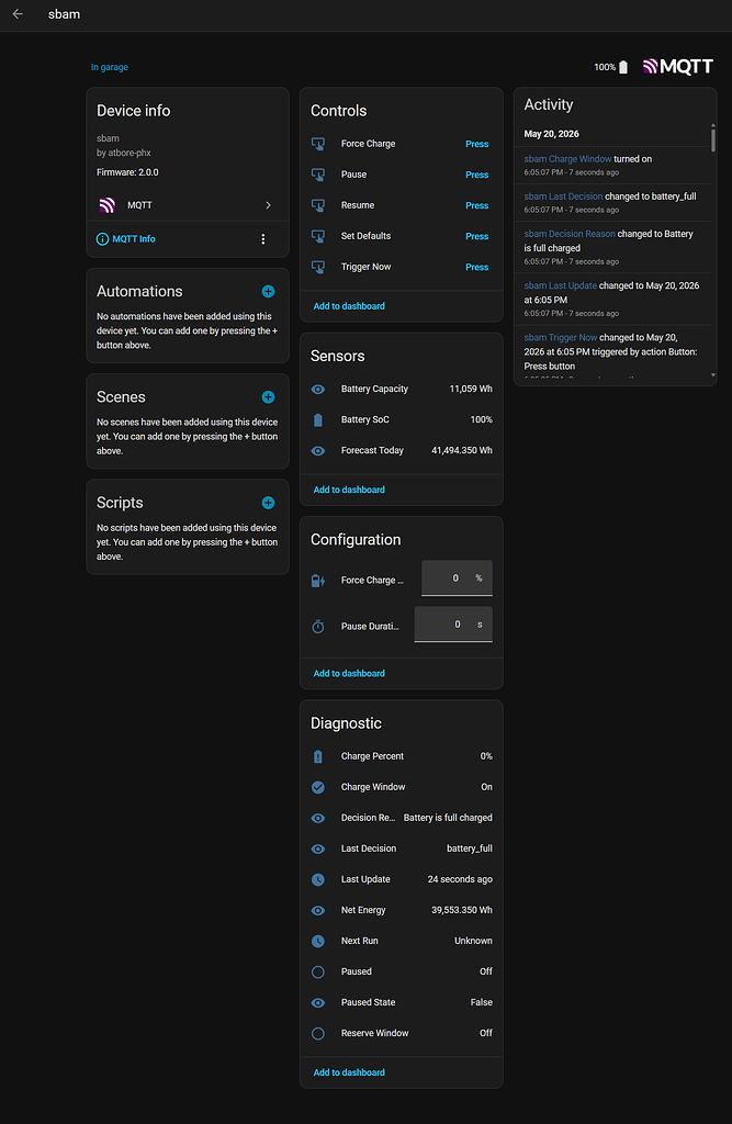 [Fronius] [App] [Add-on] Smart Battery Advanced Manager charging for ...