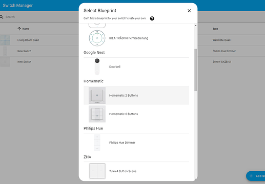 Switch Manager - New refined switch integration to manage your switches ...