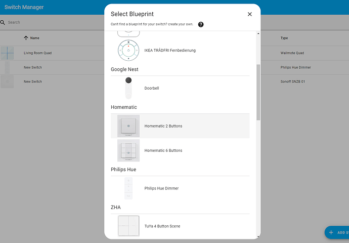 Switch Manager - New refined switch integration to manage your switches ...